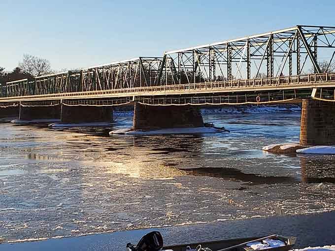 This bridge has seen more history than your high school textbook and looks better doing it.