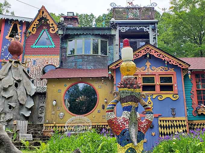 When your house looks like a collaboration between Gaud&iacute; and a very enthusiastic box of crayons, you're doing something right.