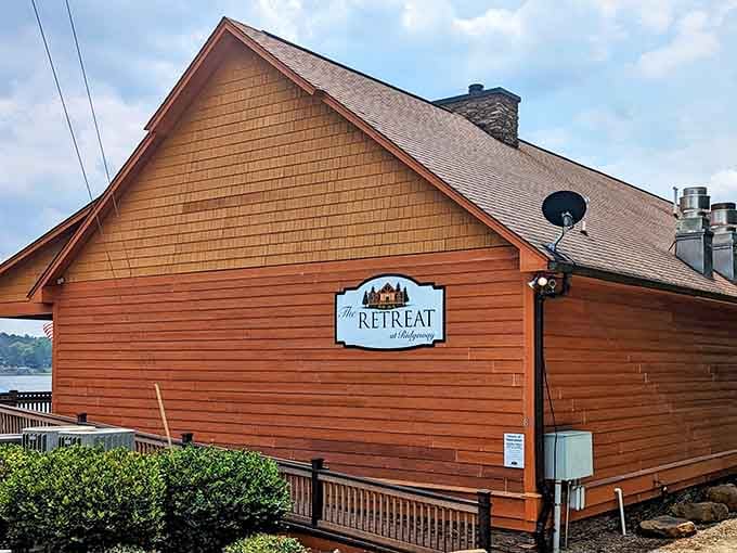 That warm wood glow isn't just good lighting, it's your stomach's way of saying you've arrived somewhere special.