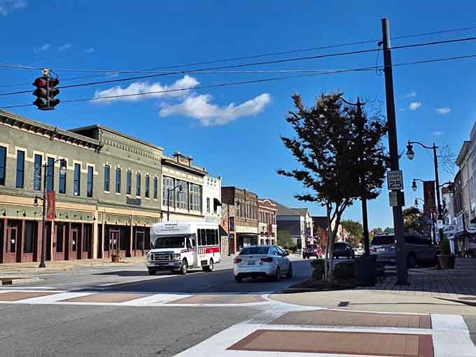 Downtown Gadsden's historic storefronts prove charm doesn't require a mortgage that makes you weep into your pillow nightly.