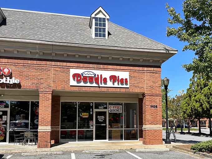 When a pie shop looks this inviting on a sunny day, resistance is futile and frankly unnecessary.