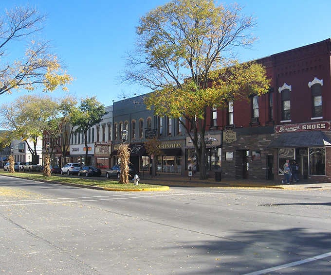 Those classic storefronts along Main Street aren’t just charming, they capture the easy rhythm of small-town life.