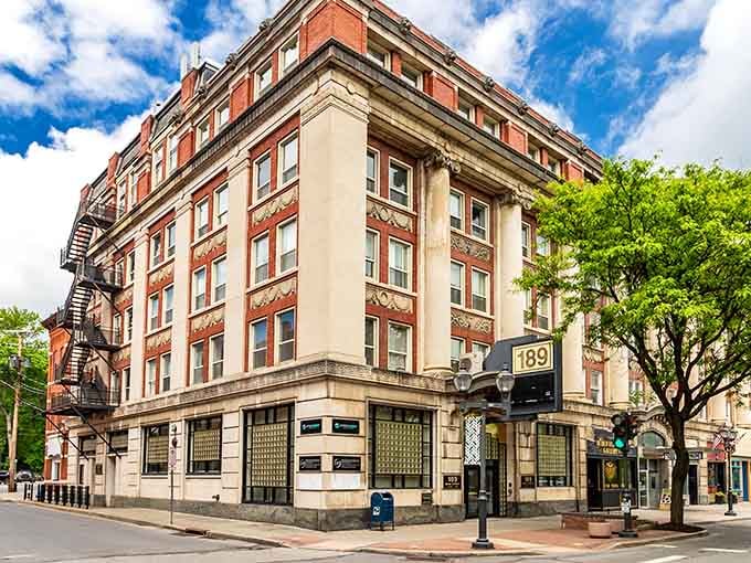 Downtown Oneonta serves up architectural eye candy that doesn't cost a fortune to admire daily.