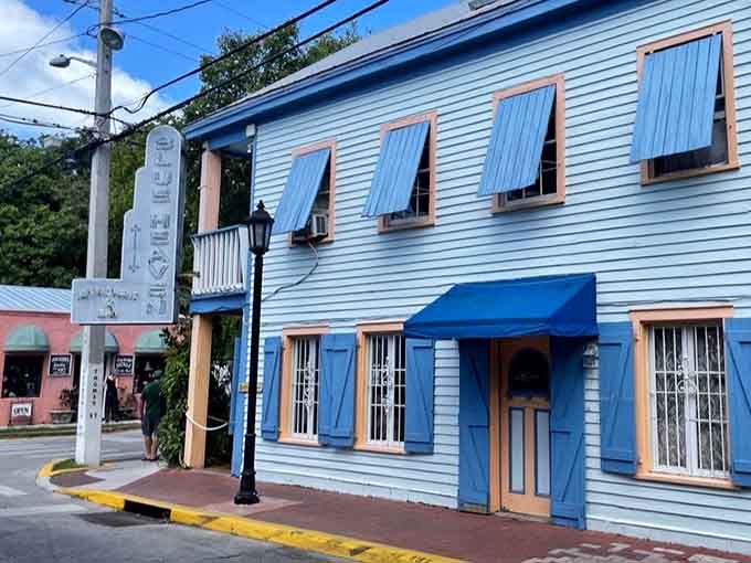 The kind of place where the building's character competes with what's cooking inside, and somehow everybody wins.