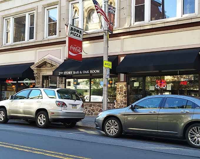 That classic storefront with the Coca-Cola sign is calling your name louder than your GPS ever could.