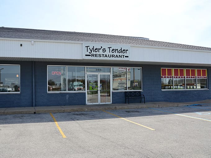 The unassuming exterior hides a world of wonder where trains meet tenders in perfect harmony.