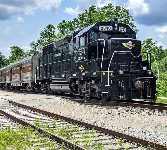 All aboard for a journey that proves the best things in life move at a leisurely 25 miles per hour.