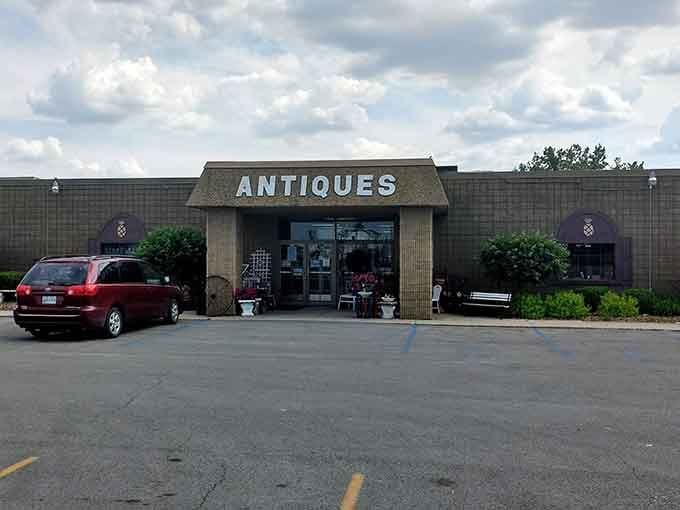 Behind those glass doors lies enough nostalgia to make you forget what decade you're actually living in.
