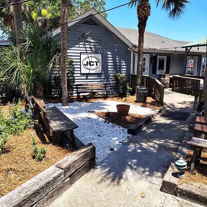 That JCT sign on the siding isn't just branding, it's a promise of good things ahead.