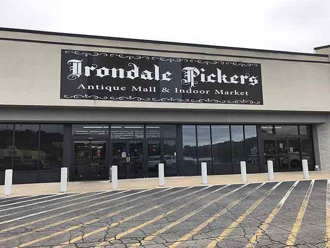 The classic signage promises exactly what's inside: a sprawling wonderland where history meets your shopping cart.