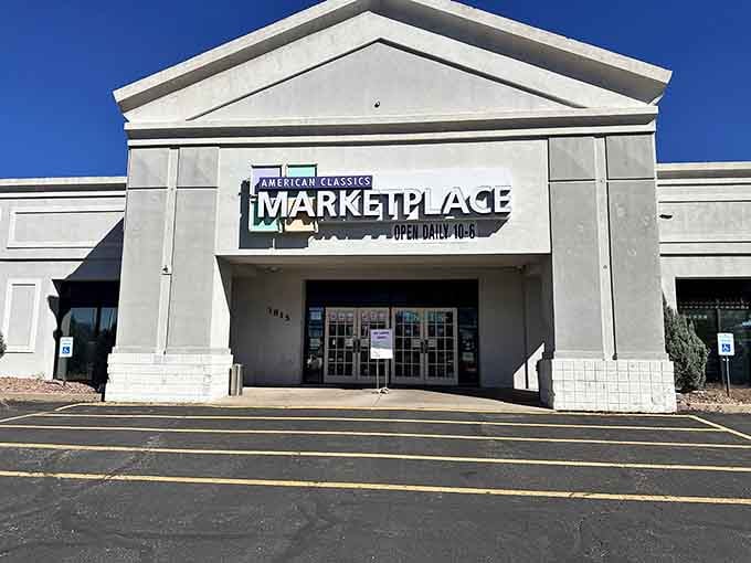 The unassuming exterior hides a treasure trove that'll make your vintage-loving heart skip several beats.