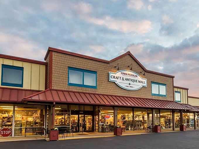 Behind those doors lies enough vintage goodness to make your grandmother's attic jealous beyond measure.