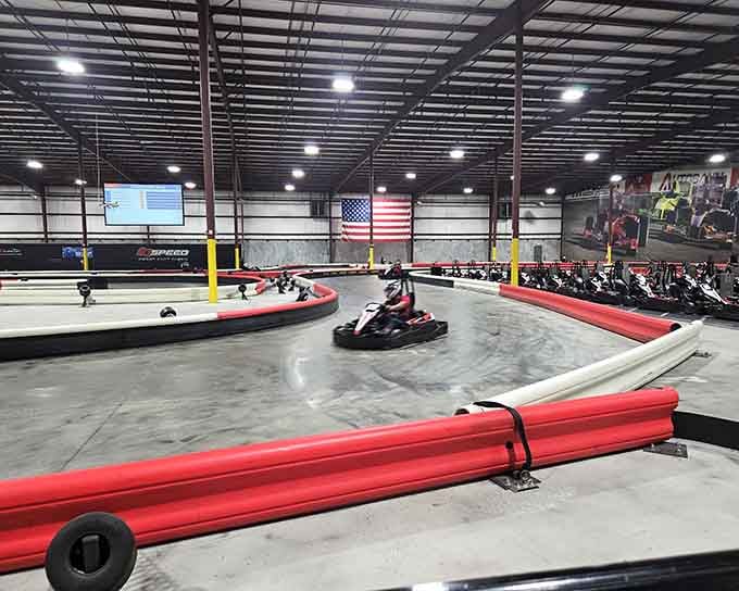 The track stretches before you like a playground designed by someone who really understands the need for speed.