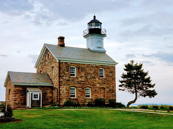 This stone beauty has been standing guard over Long Island Sound since the 1860s, looking remarkably good for its age.