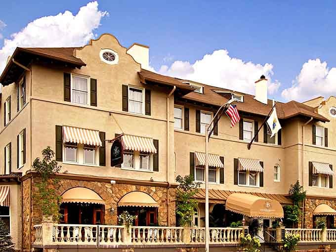 That Mediterranean facade isn't just for show, it's your first hint that something special awaits inside.