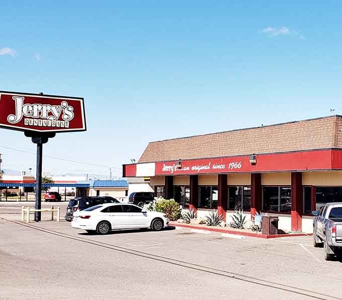 Jerry's has been holding down this corner since 1966, proving that good breakfast never goes out of style.