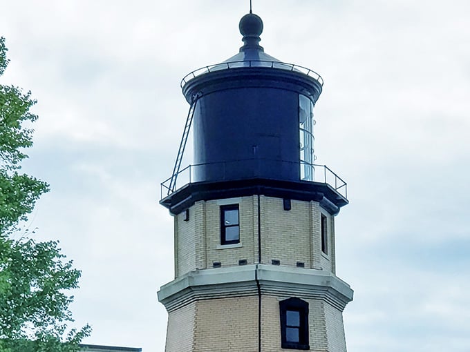 That brick tower against the sky proves Minnesota knows how to make an architectural statement worth photographing.