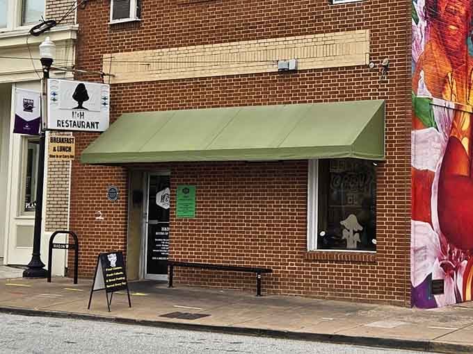 That unassuming brick exterior hides culinary treasures that have been making Macon residents happy for generations.