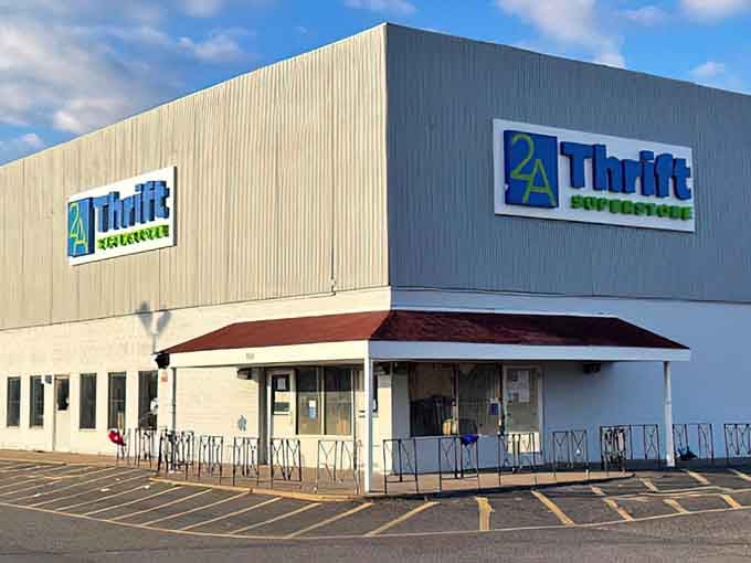 The unassuming exterior hides a treasure trove that'll make your bargain-hunting heart skip a beat.