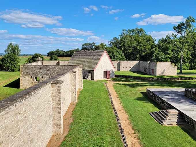 Walking atop these fortress walls, you'll understand why the French picked this spot to control the entire region.