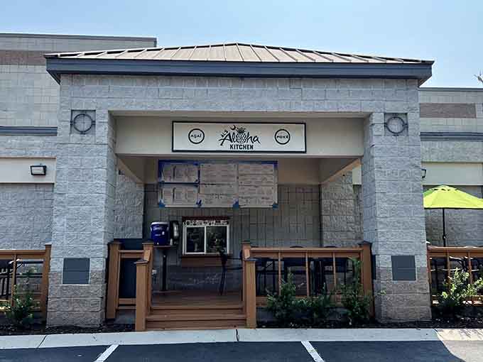 Your passport to paradise sits in a strip mall, proving that magic doesn't need a fancy address.