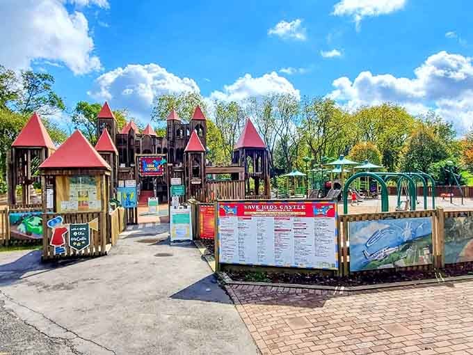 Those pink turrets rising against blue sky aren't a mirage, they're your kids' new favorite destination.