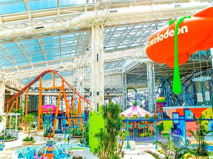 That giant orange blimp overhead isn't a hallucination; it's your childhood memories coming back to life spectacularly.