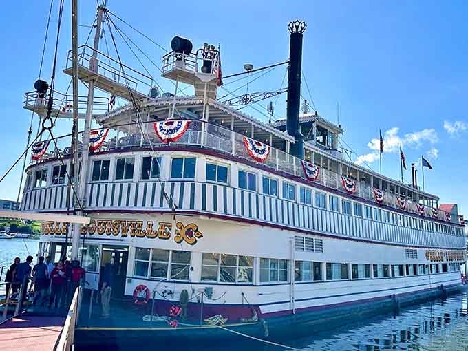 This grand lady has been stealing hearts on the Ohio River longer than most of us have been alive.