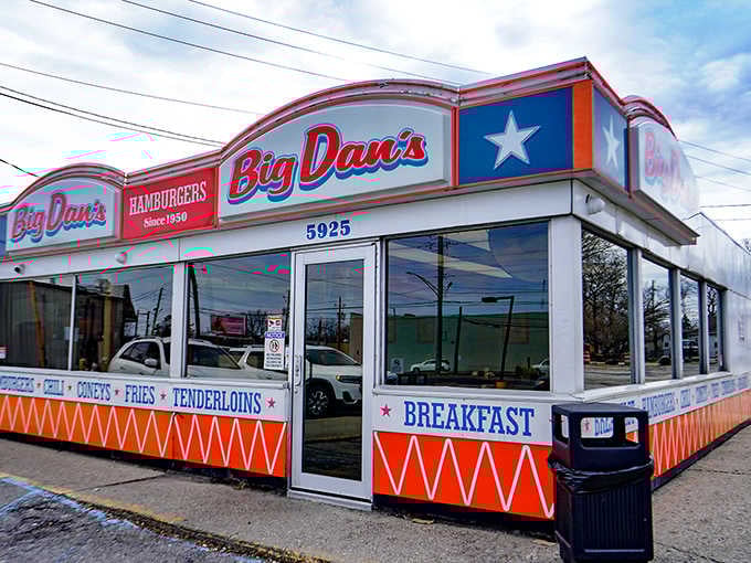 That retro exterior isn't trying to be vintage, it just is, and that authenticity makes all the difference.