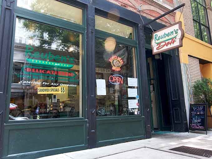 Step past that "OPEN" sign and prepare yourself for sandwiches that'll redefine your understanding of portion control.