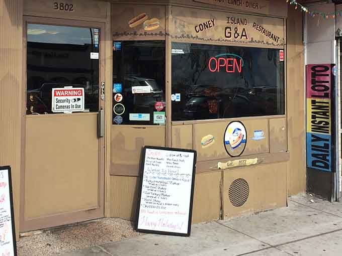 The storefront may look humble, but inside awaits breakfast magic that's been perfecting itself since your grandparents were young.