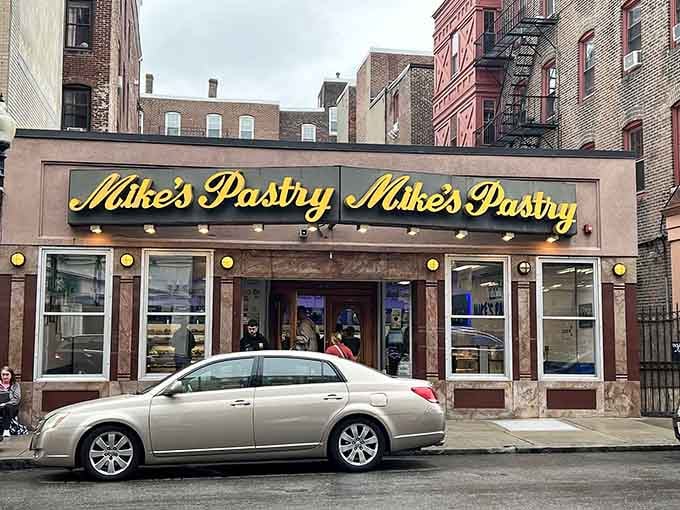 That iconic brown and gold sign has been beckoning sugar-seekers like a delicious siren song for generations.