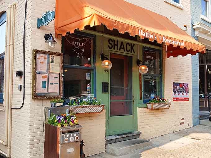 That orange awning isn't just decoration&mdash;it's a beacon guiding hungry souls to Southern comfort in upstate New York.
