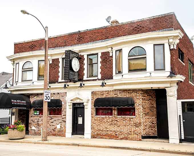 That classic brick facade has welcomed hungry Milwaukee diners through its doors for generations of perfect steaks.
