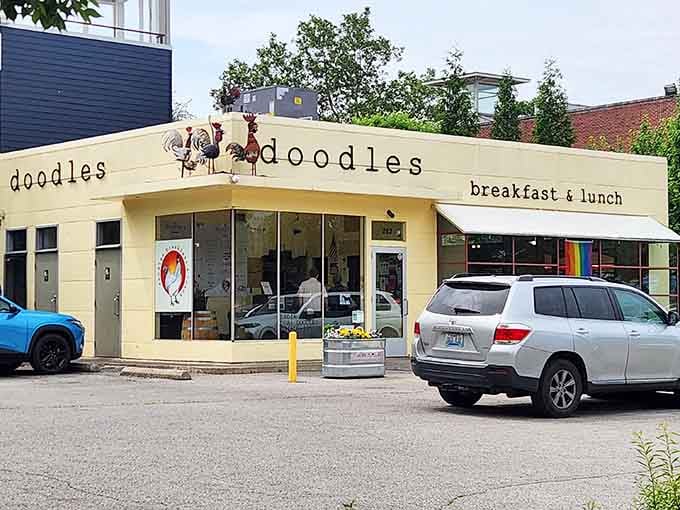 That cheerful yellow exterior isn't just paint, it's a promise that good things are happening inside.