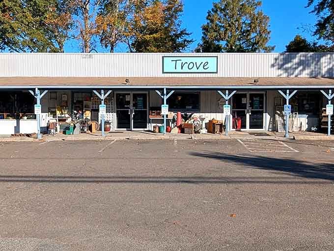 The unassuming exterior hides a treasure trove that'll make your antique-loving heart skip several beats.