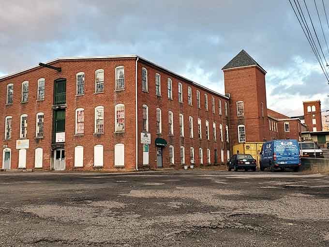 That imposing brick fortress isn't a museum, it's where Connecticut's best bargain hunters gather every Sunday morning.