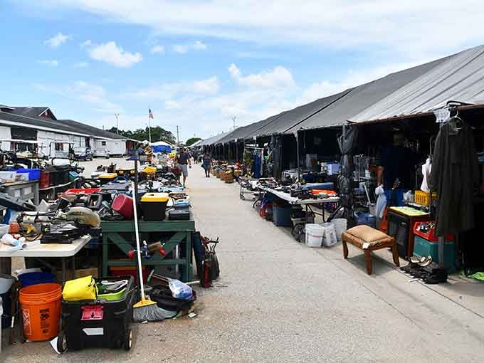 Rows of treasures stretch as far as the eye can see, each stall promising discoveries you didn't know you needed.