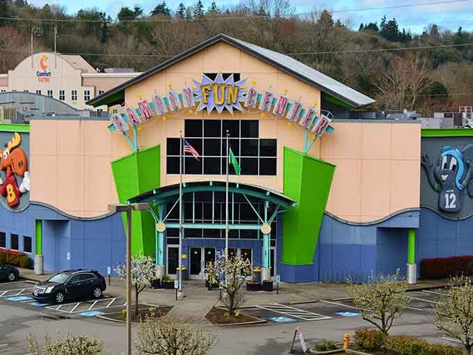 That giant Bullwinkle isn't just decoration, it's a promise that childhood joy still exists in Tukwila.