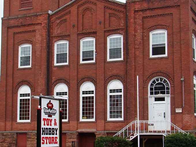 That gorgeous brick facade isn't just pretty, it's a portal to every childhood dream you ever had.