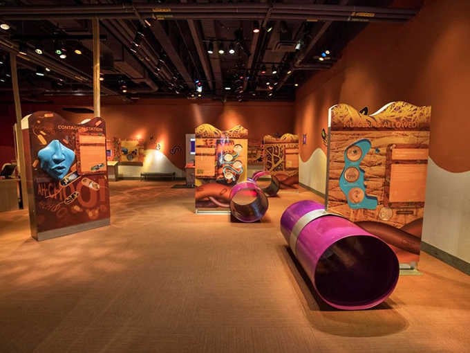 Science meets art in this colorful wonderland where every exhibit begs you to touch, explore, and question reality itself.