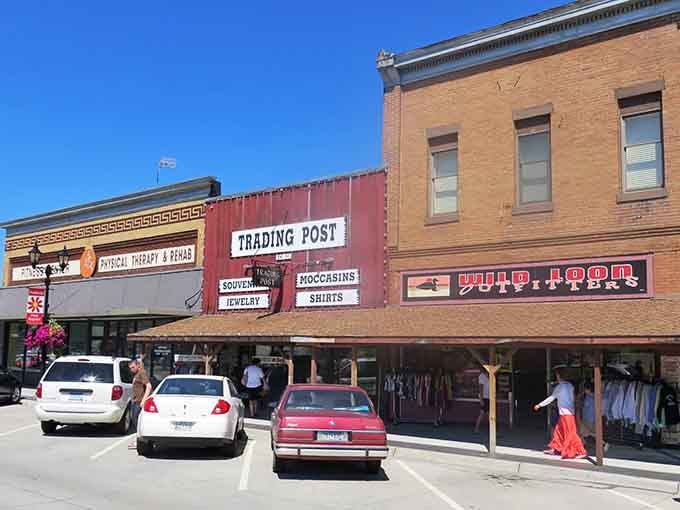 The Trading Post stands ready to outfit you for adventure, or at least make you look like you're ready.