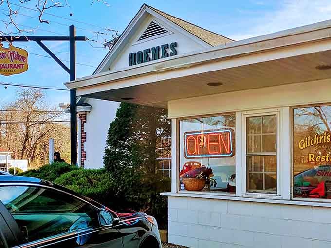 That glowing "OPEN" sign isn't just welcoming you in&mdash;it's practically begging you to start your day right.