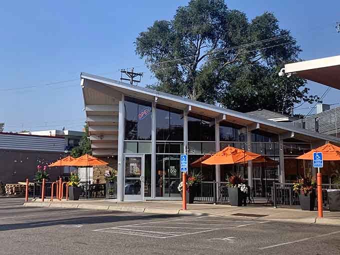 Modern meets traditional at this Richfield gem, where bright orange umbrellas welcome taco lovers from across the metro.