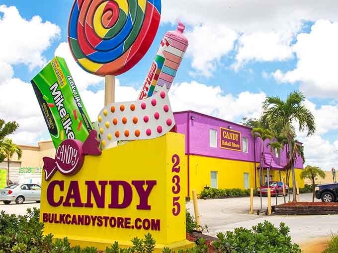 When your storefront looks like Willy Wonka's vacation home, you're doing something magnificently right here.