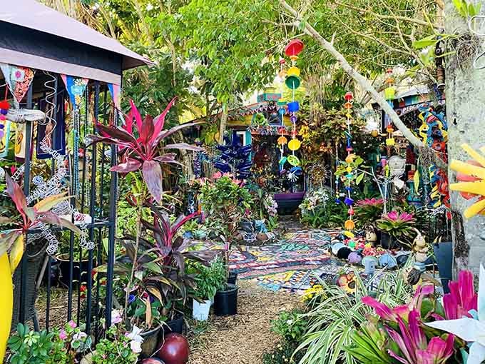 When your garden decides to become an art gallery and invites every color in the crayon box to the party.