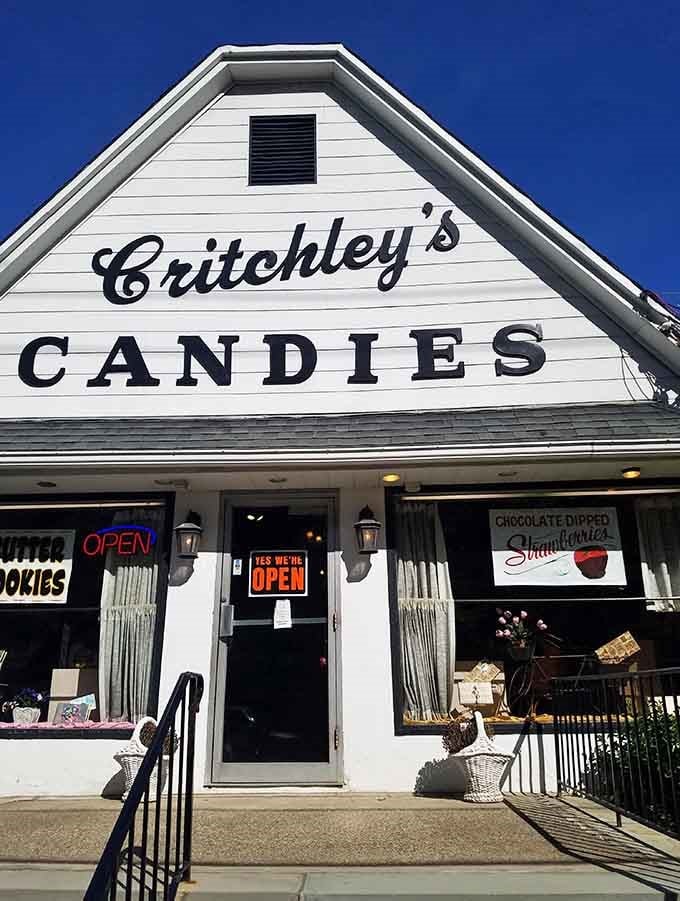 When a candy shop puts its name in letters this big, you know they're confident about what's inside.