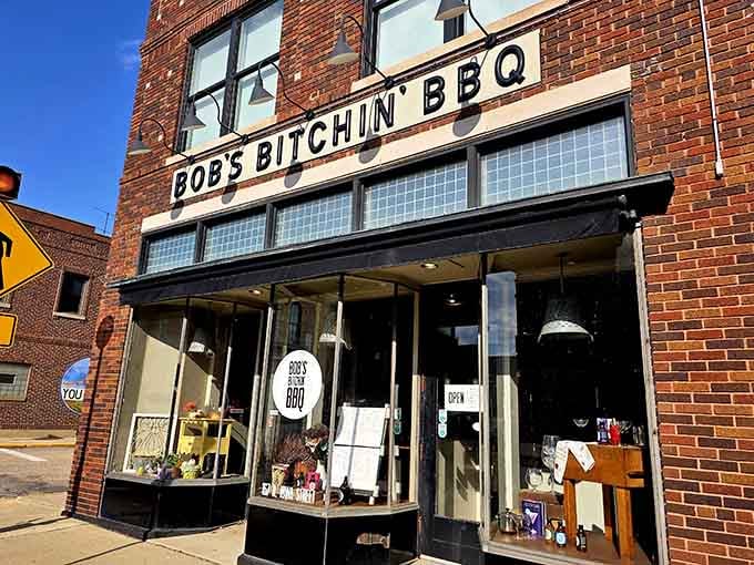 When a restaurant puts its name in letters this big, it's either supremely confident or serving incredible food.
