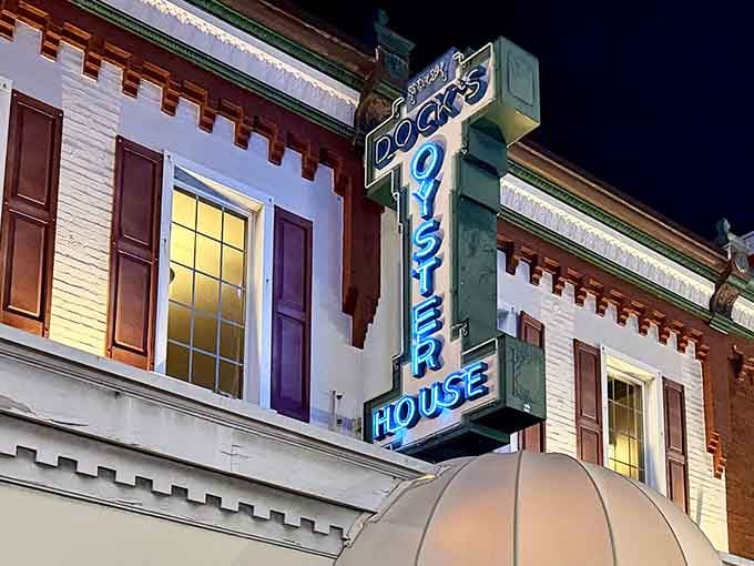 That vintage neon glow isn't trying to be retro&mdash;it earned its authenticity one satisfied customer at a time.