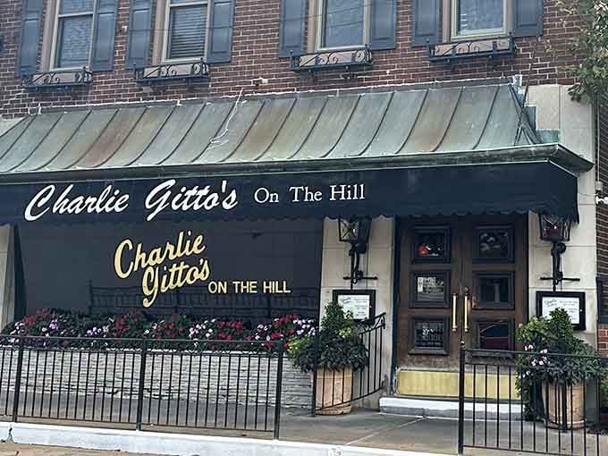 That classic awning and those flower boxes aren't just decoration &ndash; they're a promise of what's waiting inside.